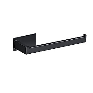 Bathroom Hardware Set Accessories Gold Towel Bar Rack Black Towel Rail Toilet Paper Holder Wall-Mounted Robe Hook,Black Towel Rail