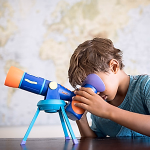 GeoSafari Jr. Talking Telescope STEM Toy, Preschool Science, Gift For Boys & Girls Ages 4+