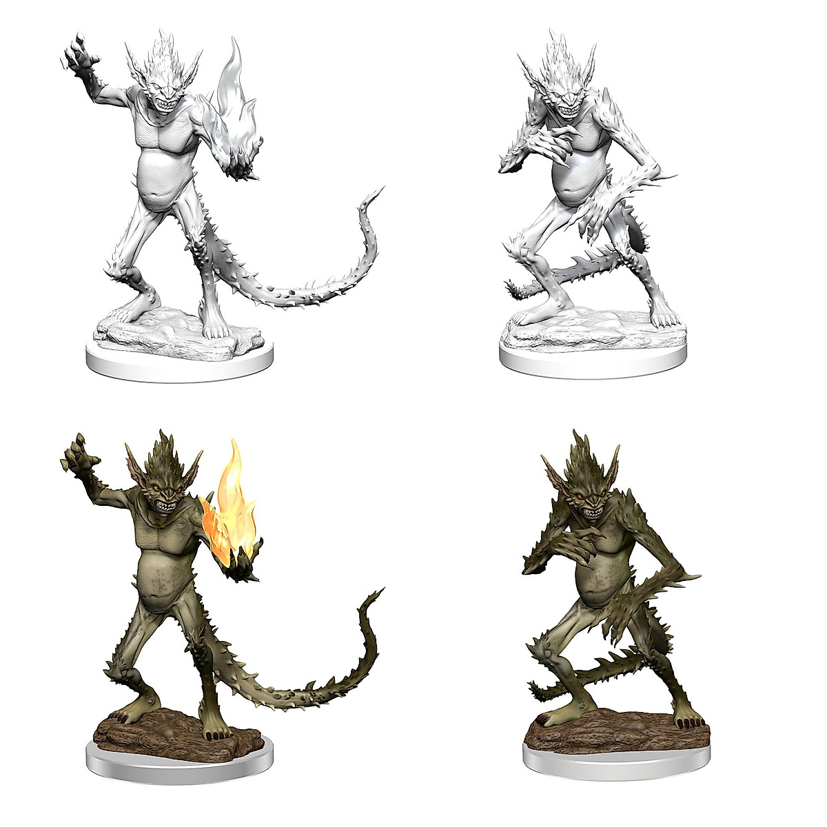Dungeons & Dragons D&D: Nolzur's Marvelous Unpainted Minis: Barbed Devils WZK 90416