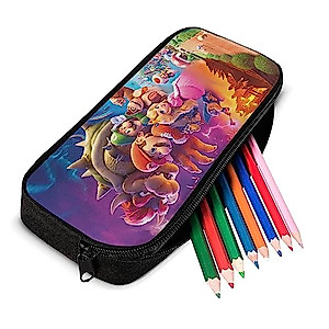 Kids 3pcs Backpack Set with Lunch Box and Pencil Bag Boy Girls Cartoon School Bag Travel Backpack Back to School Supplies