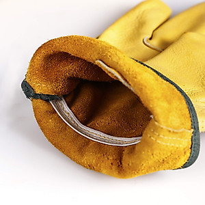 FZTEY Thorn Proof Gardening Men & Women Gloves Breathable Flexible 8(Medium)