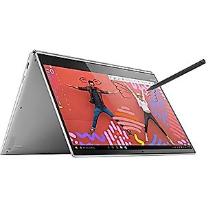 Lenovo Yoga 920 2-in-1 13.9" FHD Touchscreen Laptop, Intel Core i7-8550U, 8GB DDR4, 256GB SSD PCIe, Webcam, Bluetooth, Fingerprint Reader, Thunderbolt, Backlit Keyboard, Active Pen, Windows 10