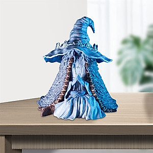 BENME Mysterious Ranni The Witch Ranni The Witch Statues with Detachable Hat Game Fans Collection, Best Gift for Game Lovers (15cm), Blue