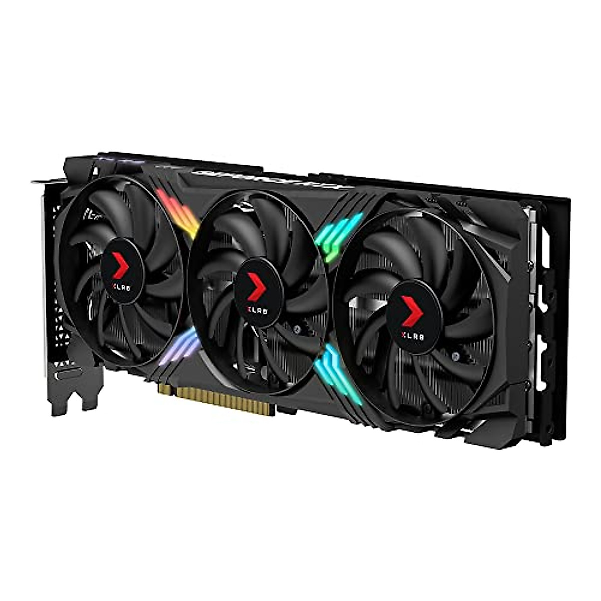 PNY GeForce RTX™ 4060 Ti 16GB XLR8 Gaming Verto™ RGB Triple Fan OC Graphics Card DLSS 3 (ARGB, 128-bit, PCIe 4.0, GDDR6, HDMI/DisplayPort, Supports 4k, 2 Slot)
