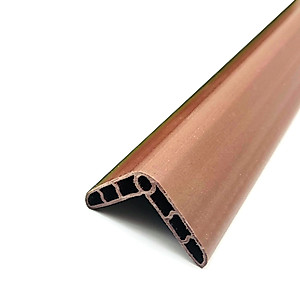 JYHHCYS Soft PVC Wall Corner Guards for School Kindergartens Home, Self Adhesive Child Proof Corner Shield Anti-Bumping Strips, 39.4 47.2 59inch Long (Color : Brown, Size : 100cm/39.4in)