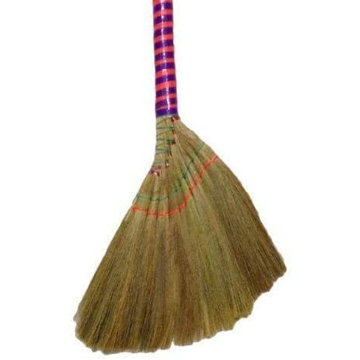 Gentle Cleaning Traditional Vietnamese Straw Brooms - 2 Packs