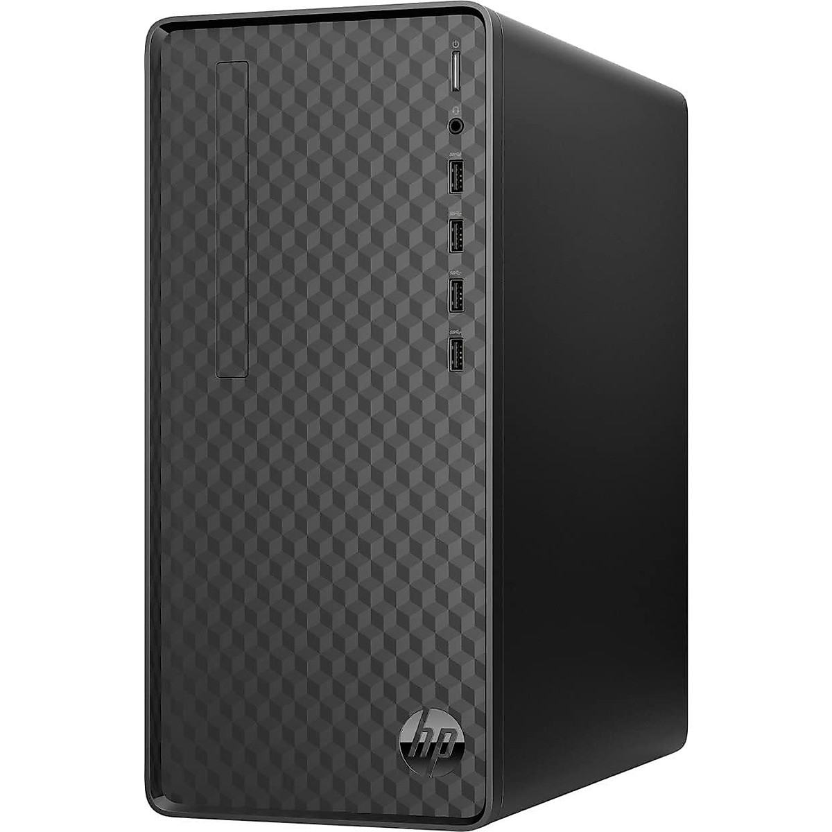 HP M01-F2254 Home & Business Desktop (Intel i3-12100 4-Core, 8GB RAM, 1TB m.2 SATA SSD, Intel UHD 730, WiFi, Bluetooth, HDMI, USB 3.1, Dark Black, Win 11 Home) Refurbished (Renewed)