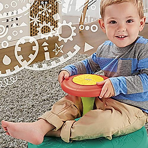 Playskool Sit ‘n Spin Classic Spinning Activity Toy for Toddlers Ages Over 18 Months (Amazon Exclusive),Multicolor