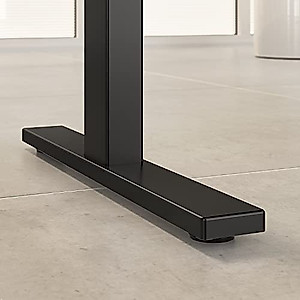 Bush Business Furniture Move 60 Series Height Adjustable Standing Desk, 60W x 30D, Storm Gray with Black Base