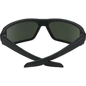 Spy Optic McCoy Sunglasses, Soft Matte Black/Happy Gray/Green