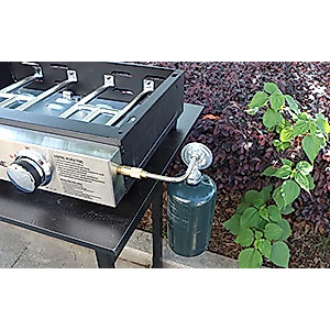 METER STAR Low Pressure 1lb Griddle Regulator Replacement Parts,Griddle Regulator, Gas Griddle Regulator Replacement for Blackstone 17" and 22" Tabletop Griddle