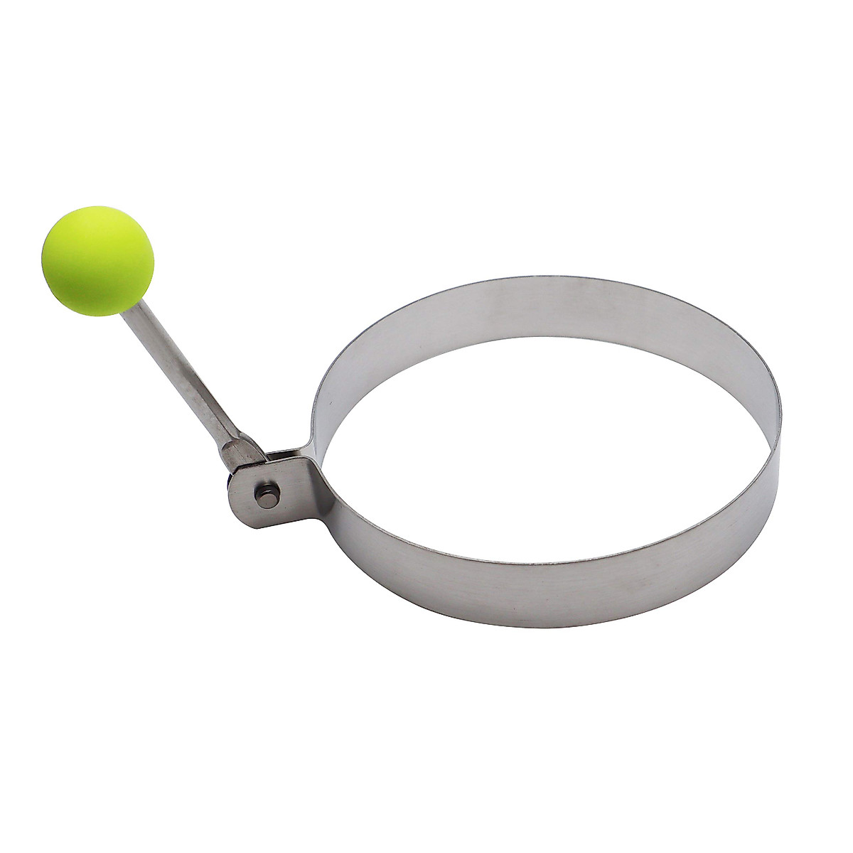 Excelity 4 Sets Stainless Steel Fried Egg Shaper Poachers Pancake Ring Mold for Kitchen Cooking Breakfasts Tools