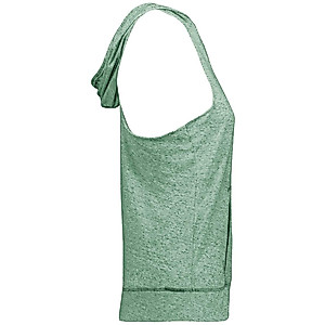 Holloway Sportswear Womens ADVOCATE HOODED TANK XS Forest