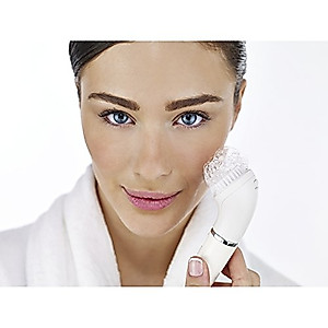 Braun Face 80M - Variety Brush Refills for Braun Mini-Facial Electric Hair Removal Epilator with Facial Cleansing Brush for Women , 4 Count