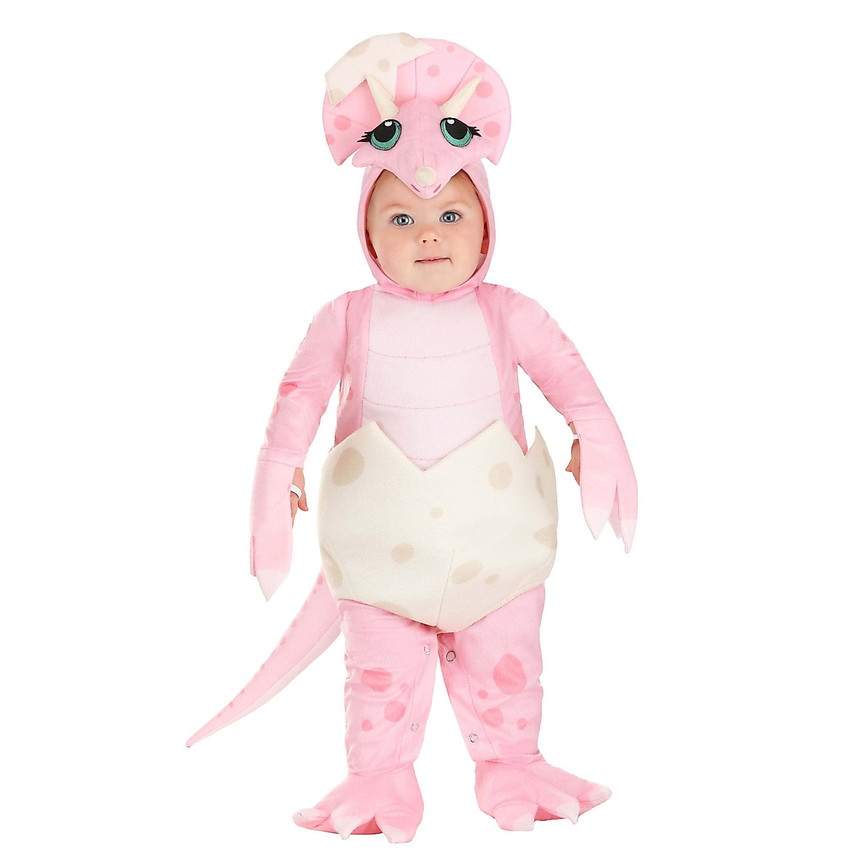 Infant Hatchling Pink Dinosaur Costume - 9/12mo