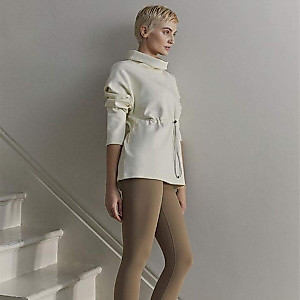 Varley Women's Barton Sweatshirt, Eggnog, Off White, M