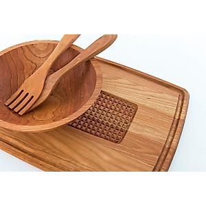 Extra Large Handmade Wood Salad Bowl Salad Lovers Gift