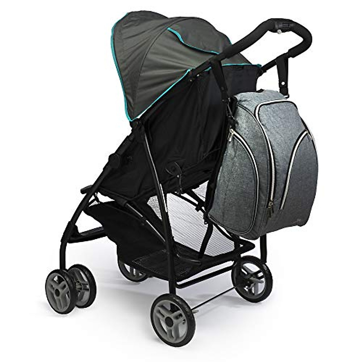 JOHAR Diaper Backpack, Travel Diaper Backpack with Changing Mat | Anti-Theft Travel Bag w/Insulated Bottle Pocket, Waterproof Pocket, Wipes Storage, Laptop Sleeve, Stroller Straps | Grey