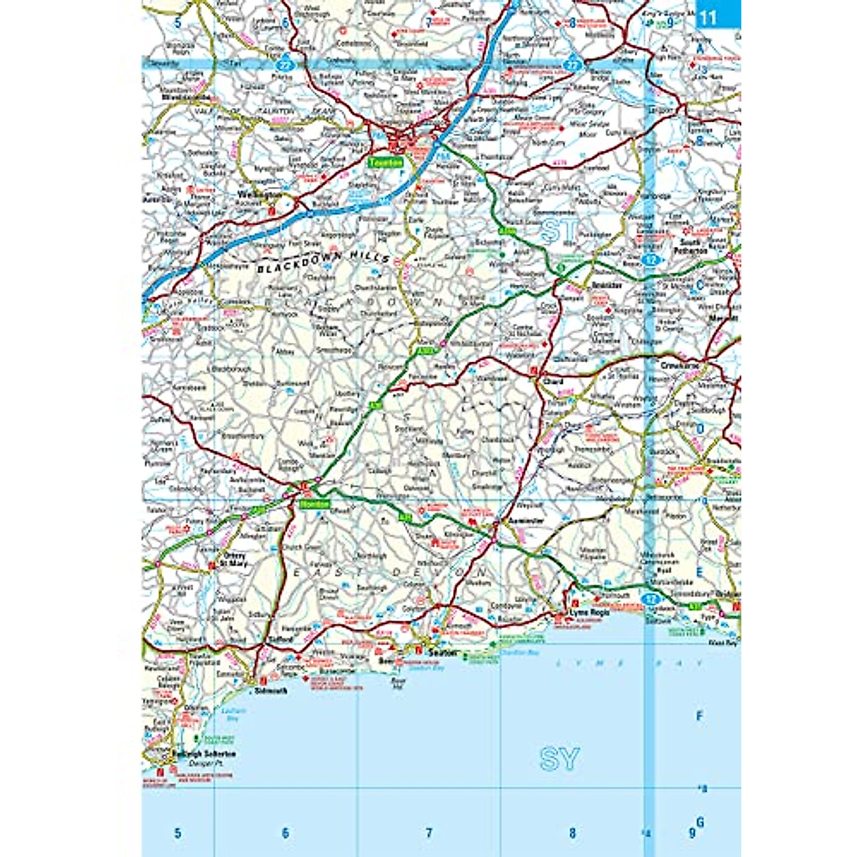 2023 Philip's Big Easy to Read Road Atlas Britain: (Spiral A3)