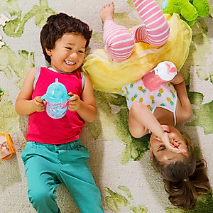 Munchkin® Click Lock™ Bite Proof Sippy Cup, 9 Ounce, 2 Pack, Pink/Purple