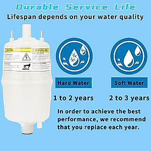 MiKaFex 80 Steam Canister Replacement Compatible with Steam Humidifier Canister Model 800 and 865 Steam Canister with O-Ring for Leak-Proof Seal (Pack of 1)