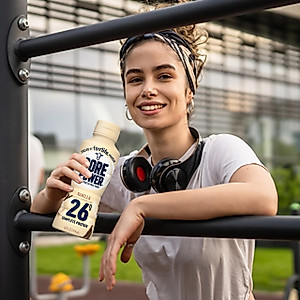 Core Variety Power Elite High Protein Shakes (26 Grams) 14 Oz. in The Award Box Packaging (Chocolate Vanilla Strawberry, 6 Pack)