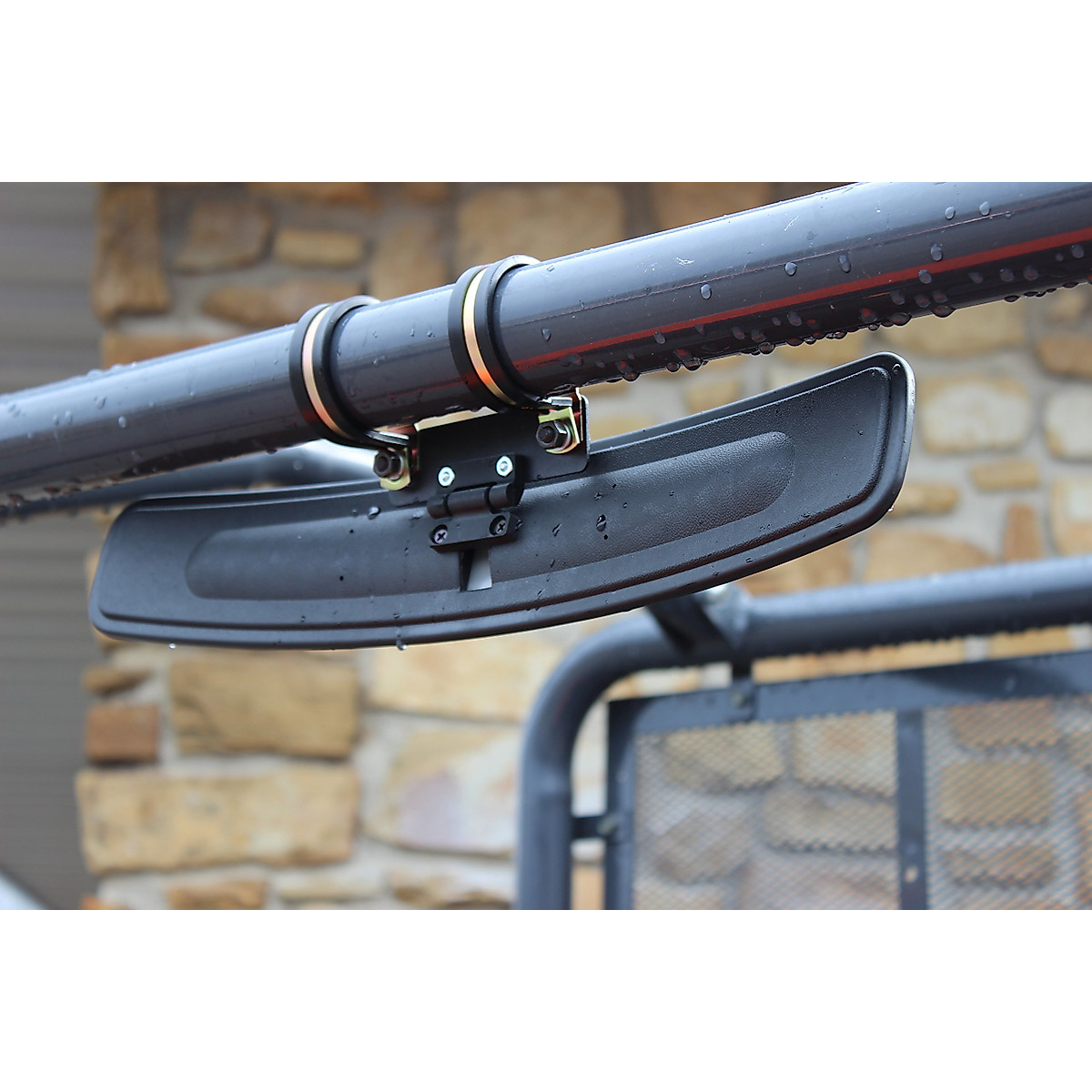 16.5" Extra Wide Panoramic Rear View Mirror Fits Kubota RTV400 or RTV500 UTVs