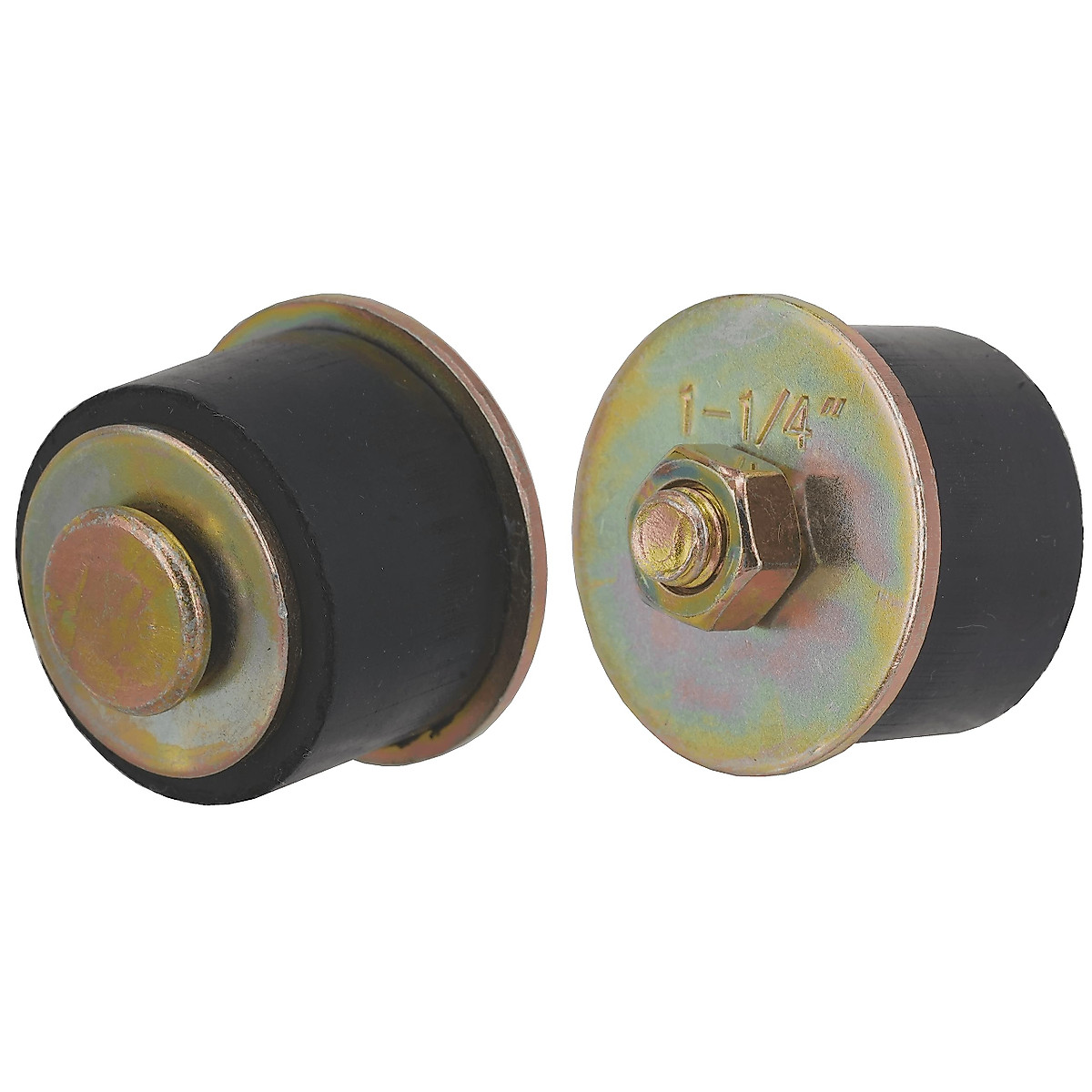 Dsnaduo Automotive Neoprene Expansion Plug 1-1/4 inch to 1-3/8 inch (31mm -34mm),4 pack Rubber Freeze Plug, Replace 58251 570-007.1 02601