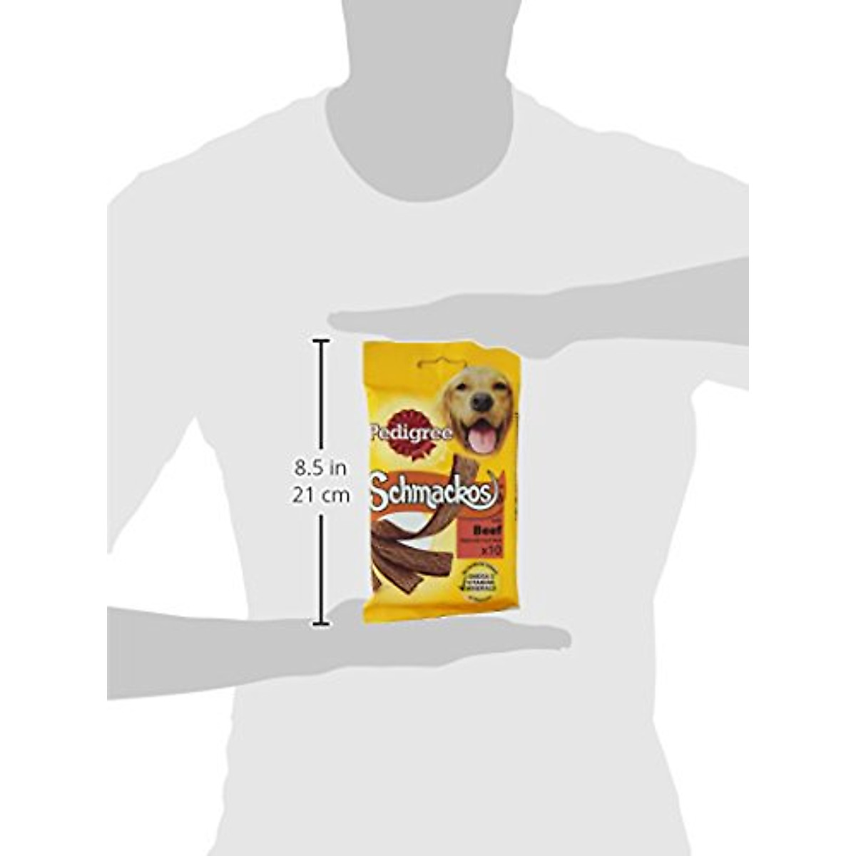 Mars Petfoods Pedigree C&T Schmackos Beef 10Stk