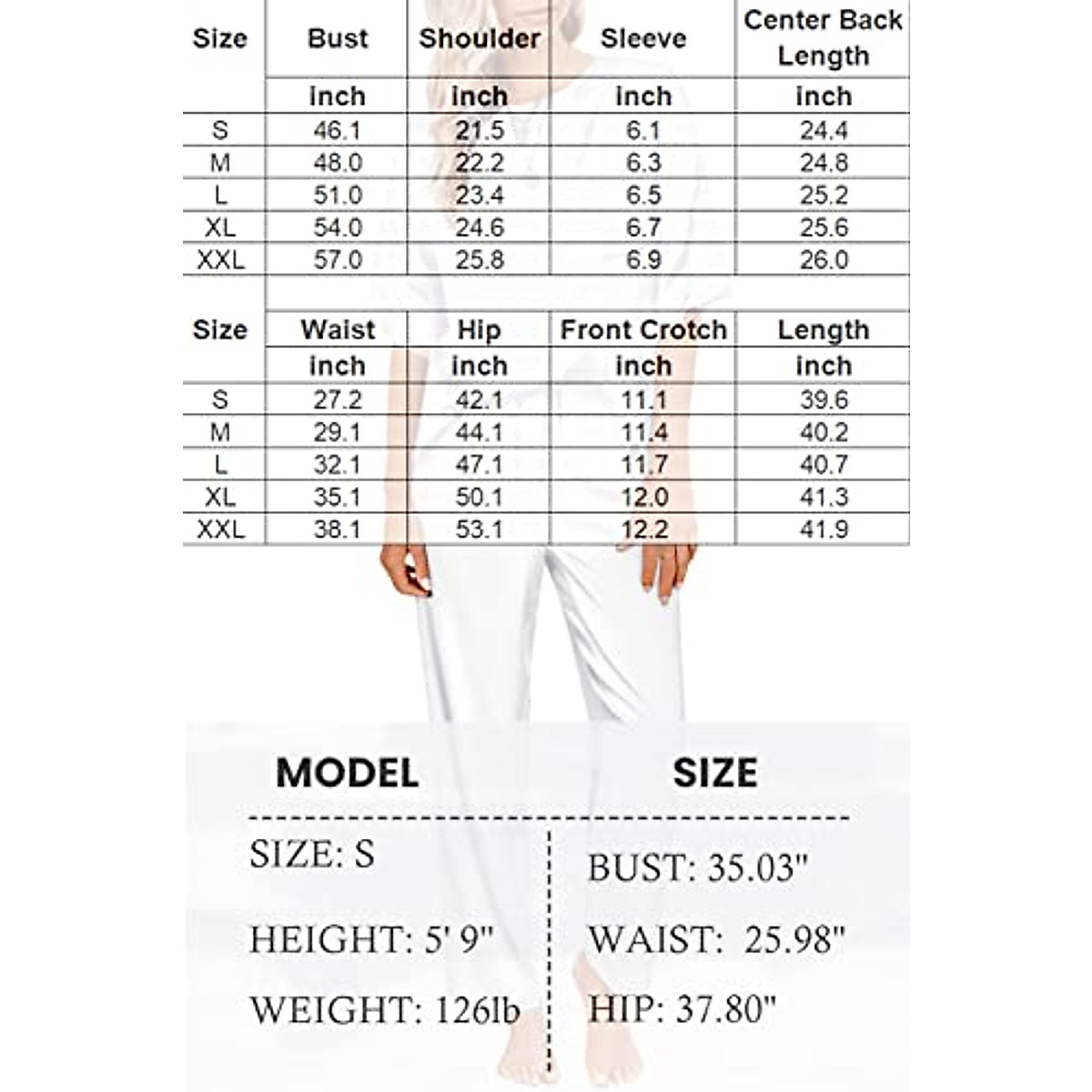 Ekouaer White Silk Pajamas Satin Pajamas Women Short Sleeve Long Pajama Pant Set Loungewear Pajama Shirt and Top Set White L