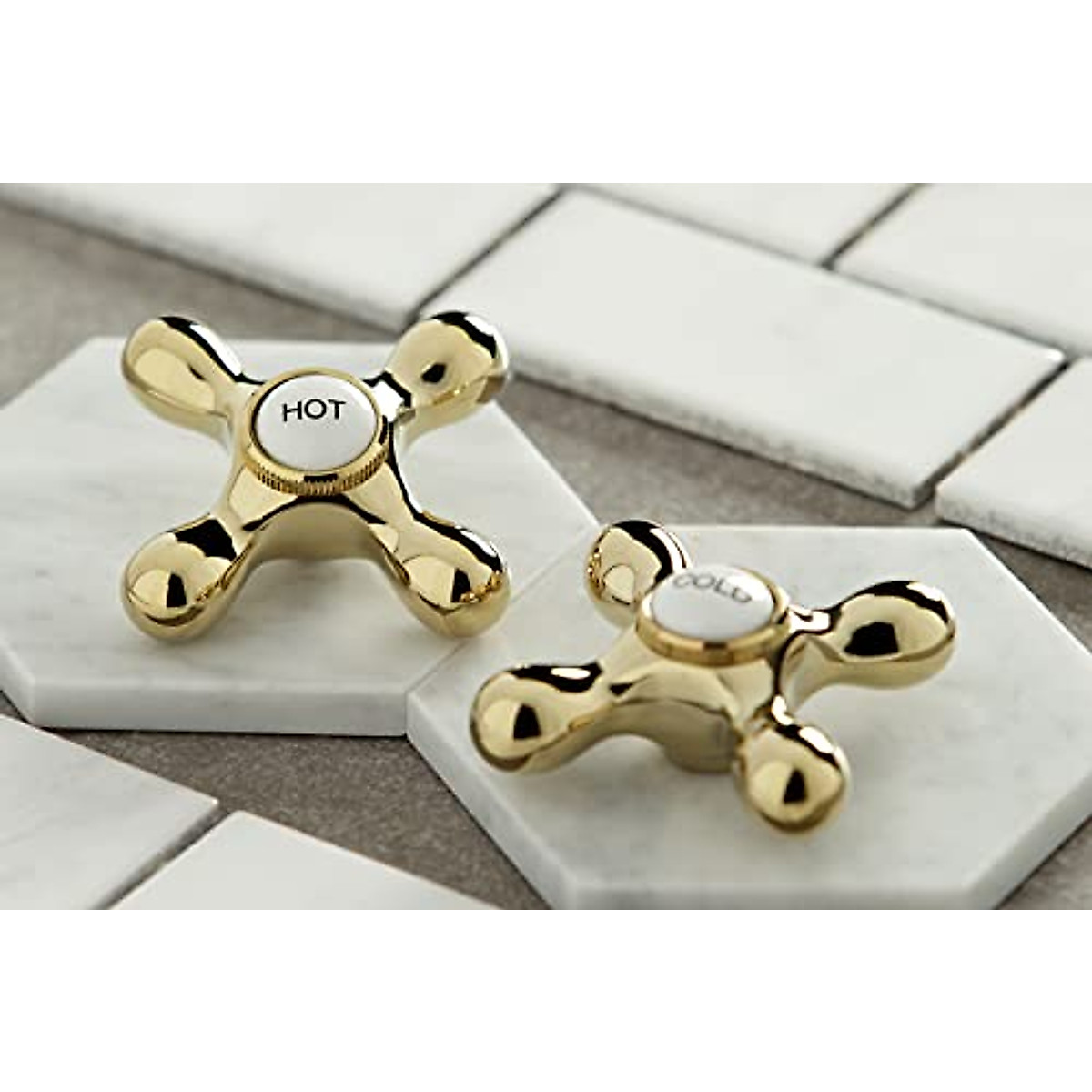 Kingston Brass KS1142AX Heritage Bridge Kitchen Faucet, 9-7/16 inch in Spout Reach