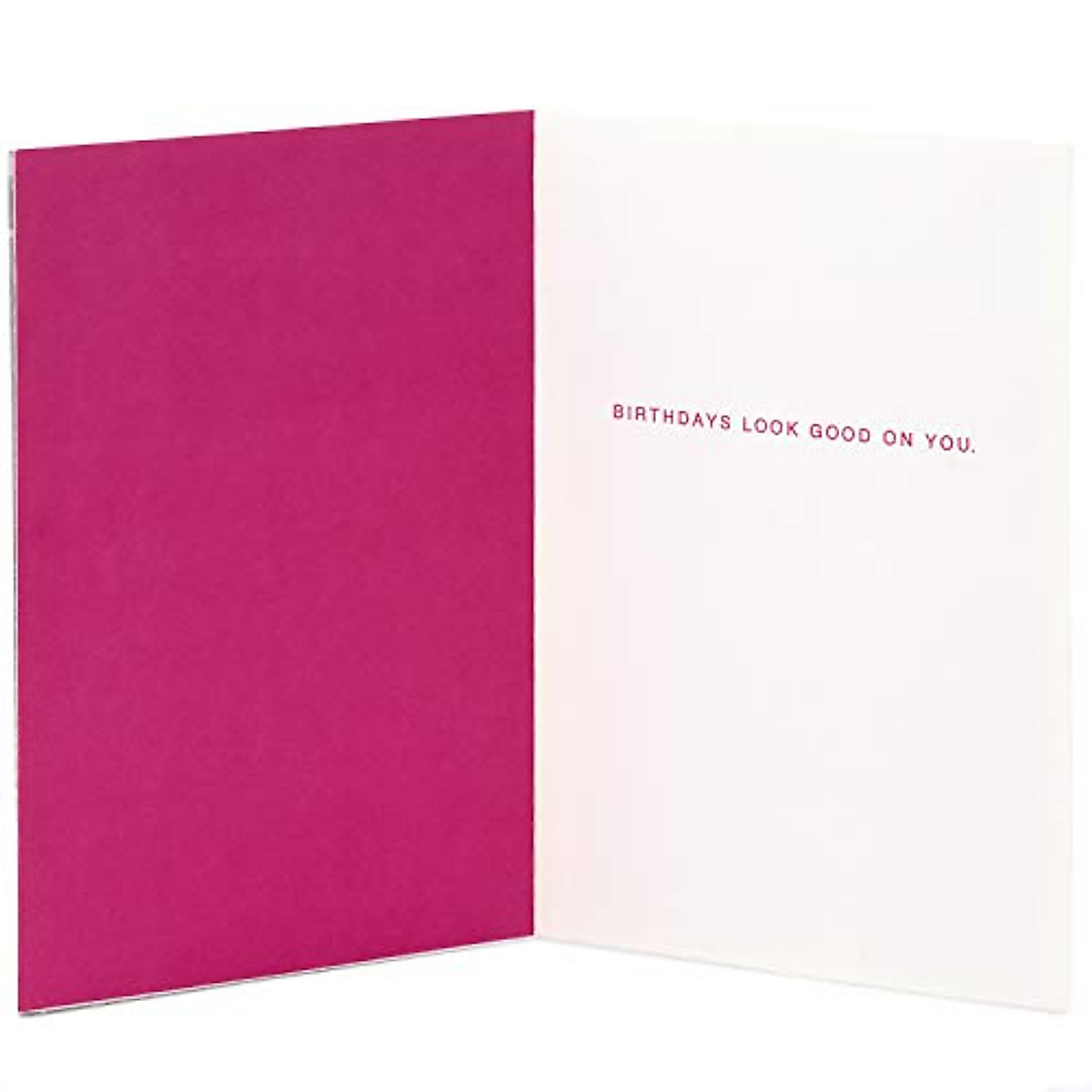 Signature 899RZH1072 Hallmark Birthday Card for Women (Damn, Girl Letter Board)