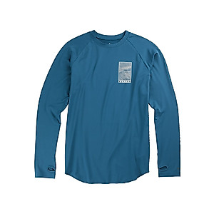 Burton Men's Standard Roadie Base Layer Tech T-Shirt, Lyons Blue, X-Small