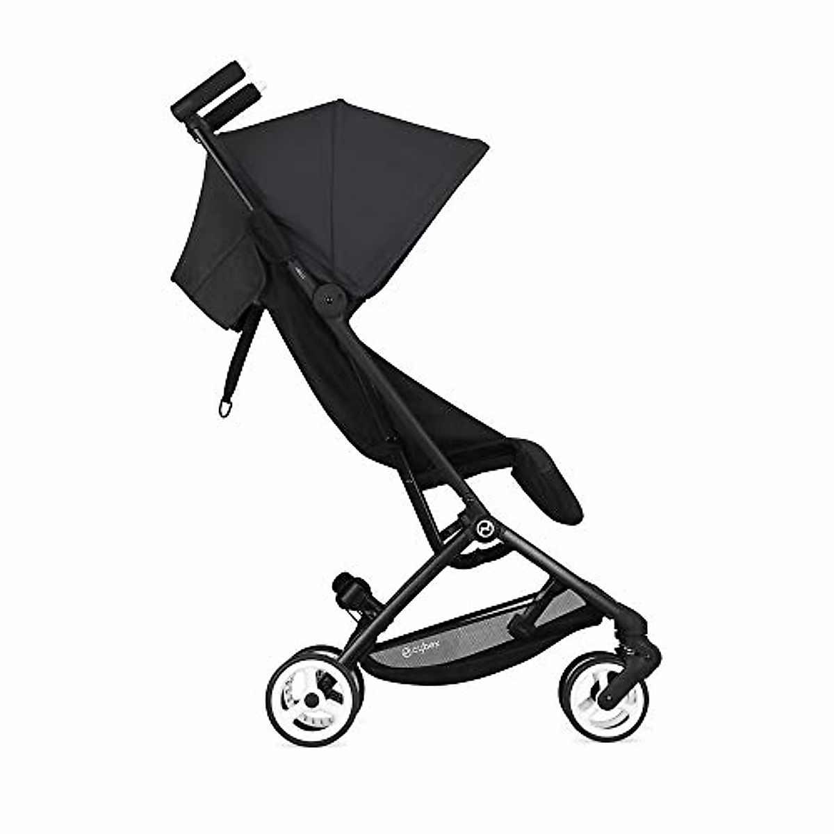 Cybex Fold Libelle Stroller UltraLightweight Small Hand Luggage Compliant Compact Stroller Fits Car Seats Sold Separately Infants 6 Months+, Deep Black