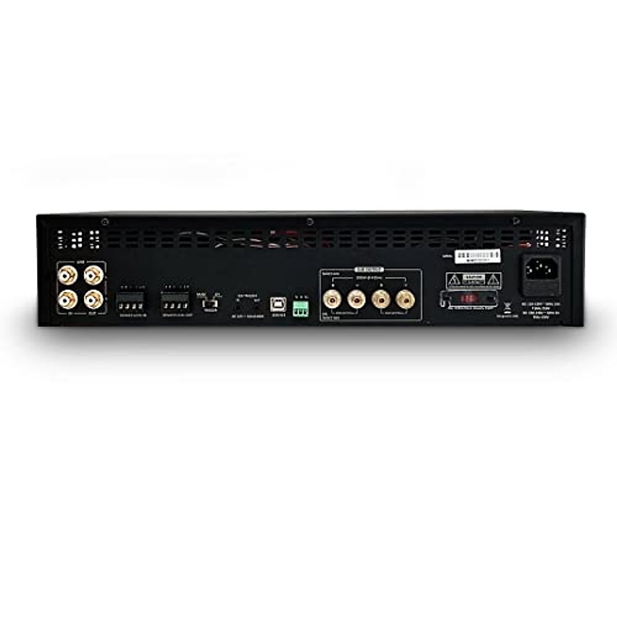 PSB-1000DSP Class D 1000W RMS Subwoofer Amplifier for Home Theater with RS-232 / IR Remote Control, Dual Sub Speaker Outputs