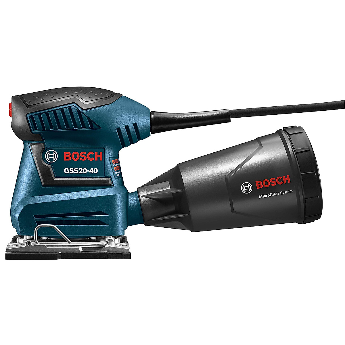 BOSCH GSS20-40 Orbital Finishing Sander (1/4-Sheet)