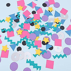 90s Party Decorations Confetti - 90s Bachelorette Party,80s Bachelorette Decor,80s/90s Birthday Decorations Confetti,Bach To The 90s