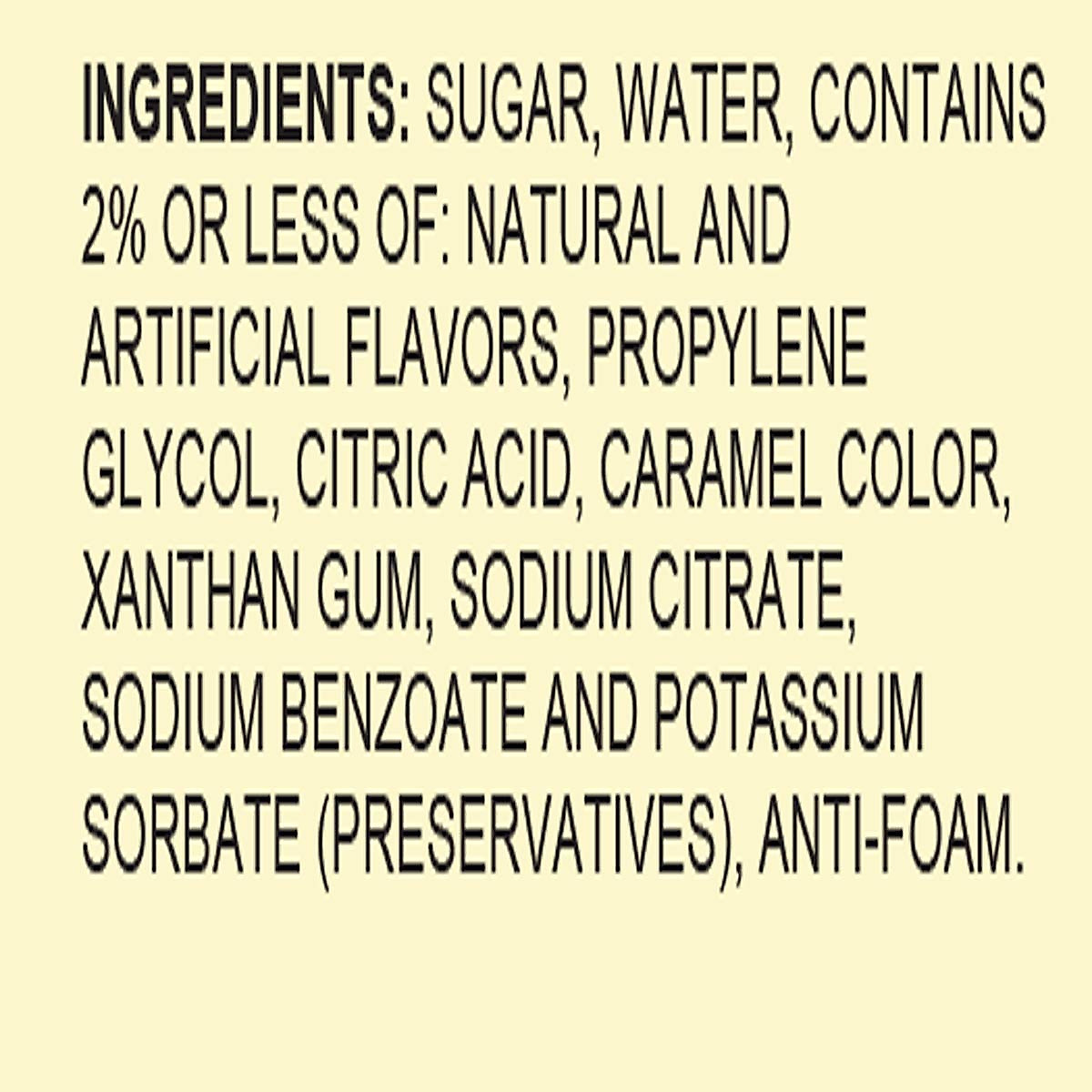 Hypothermias Vanilla Ready to Use Gallon (128 Fl. Oz) Hawaiian Snow Cone Flavors Syrup - Shaved Ice, 100% Pure Cane Sugar