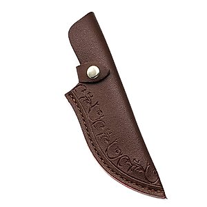 Portable Knife Storage Sheath Pouches With Belt Loop Leathers Holsters Belt Pocket Straight Knife Holder