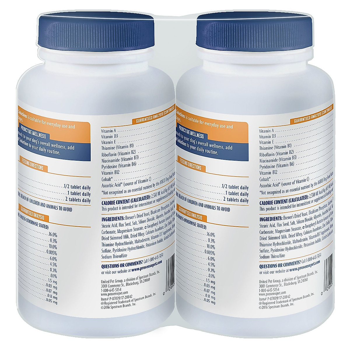 Pro-Sense Vitamin Solutions for Dogs, 2-90 Count