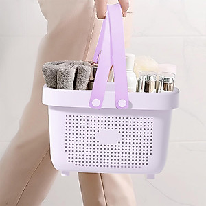 Shower Caddy Bins Organizer for Bathroom and Kitchen Bath Storage Organizer Bin Tote Toiletry Bag Bin Box Storage Baskets