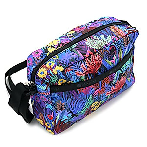 LeSportsac Classic Collection Daniella Crossbody Minibag in Night Garden