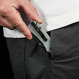 CIVIVI Baby Banter Pocket Knife for EDC, Ben Petersen Folding Knife with 2.34 in Nitro V Steel Blade G10 Handle, Titanium Thumb Stud Opener C19068S-8 (Natural)