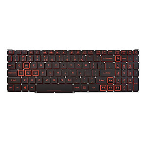 Replacement Keyboard with Backlit Compatible with Acer AN515-43 AN515-44 AN515-54 N18C3 AN517-51 AN517-52 AN517-54 AN715-51 AN715-52 Acer Predator PT315-51 PT315-52 PH315-52 PH315-53 PH317-53 PH317-54