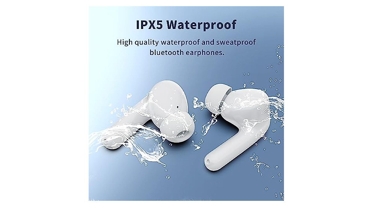 Wireless Earbuds with Noise Cancelling & Touch Control