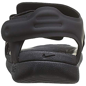 Nike Sunray Adjust 5 Kids Toddler Slide Sandal Aj9077-001 Size 9 Black/White