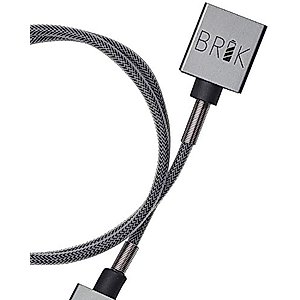 Magnetic USB Charging Cable - Fast Charger - Braided Cord with Reinforced Springs (1 Pack), Laptop