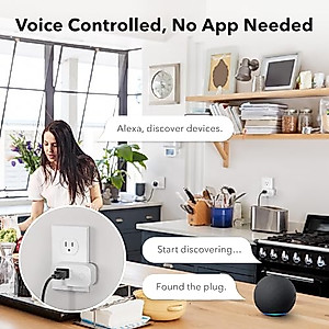 BN-LINK Bluetooth Smart Plug, Smart Outlet Work with Bluetooth Directly, Remote Control by App, No Hub Required, 4 Pack