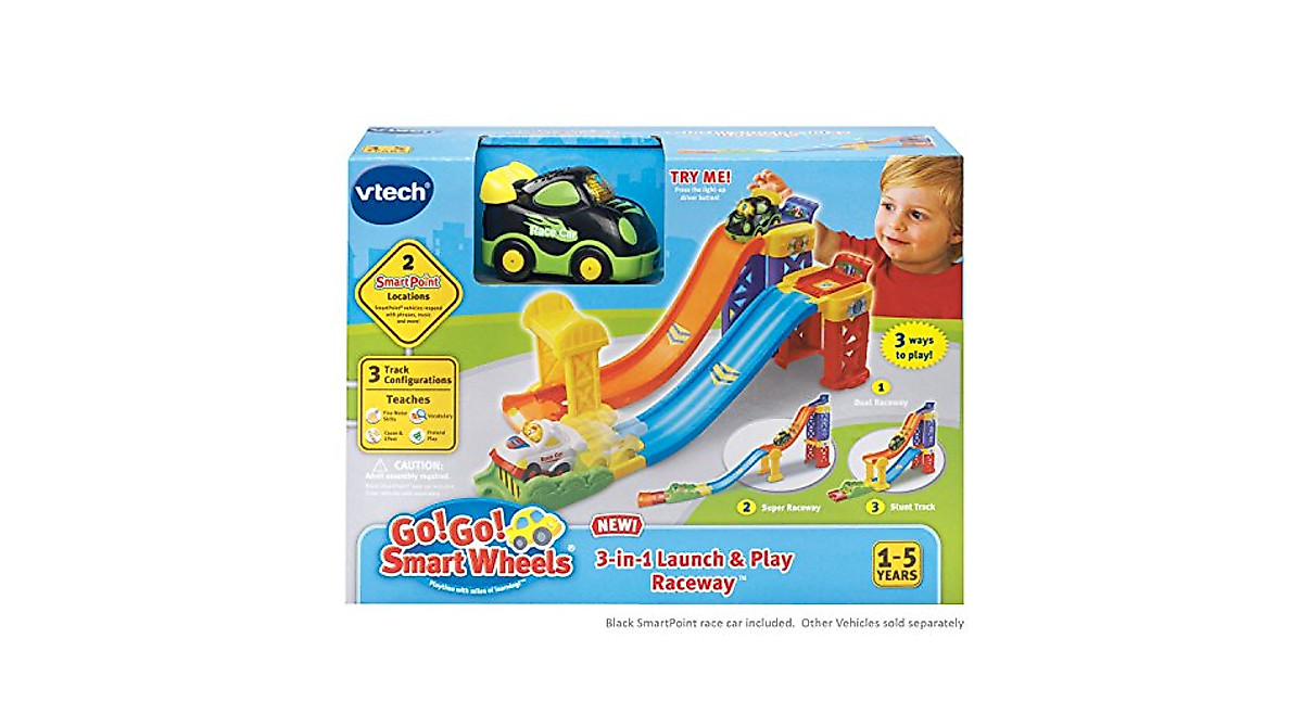 VTech Go! Go! Smart Wheels Raceway - 3-in-1 Fun