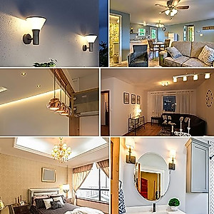 SNBIHIBE E12 Led Chandelier Light Bulbs 10W,100watt Equivalent Dimmable Bulb,3000k Warm White Candelabra Lights,110-120v Ac 1000lm C7 T6 Light Bulb for Ceiling Fan Pendant Lighting Salt Lamp 2pcs